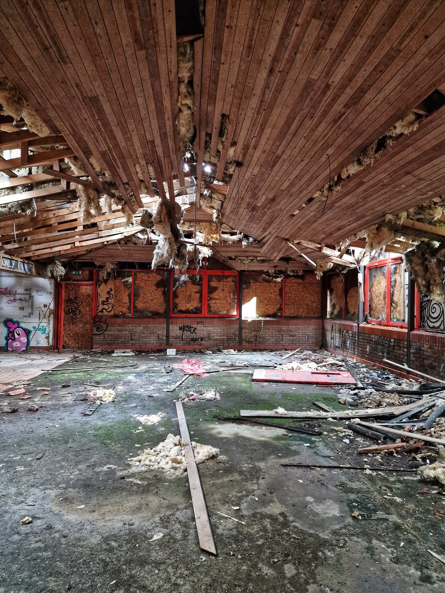 Fire Damaged Building Internal Soft Strip Out Demolition Services